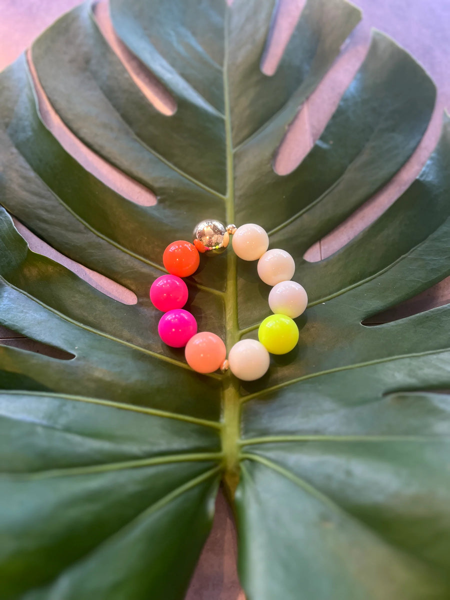 Candace Bracelet - Cream Multi – GRAND AND MERCER